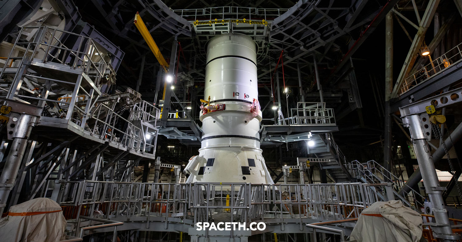 NASA เริ่มประกอบ SLS Booster ชิ้นส่วนแรกของ Artemis I