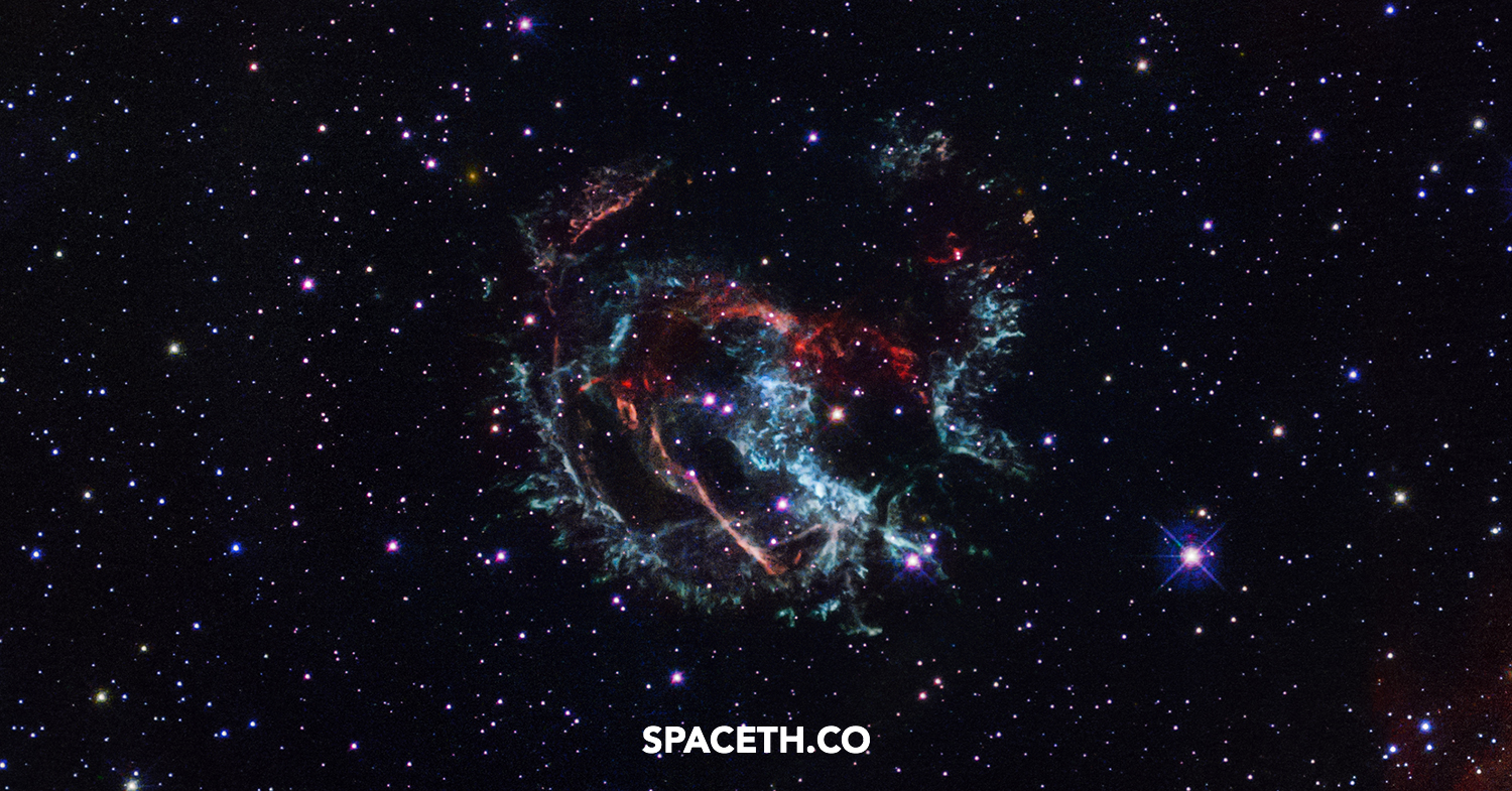 นักดาราศาสตร์หาอายุและตำแหน่งการระเบิดของเปอร์โนวาในกาแล็กซี SMC ด้วย ...