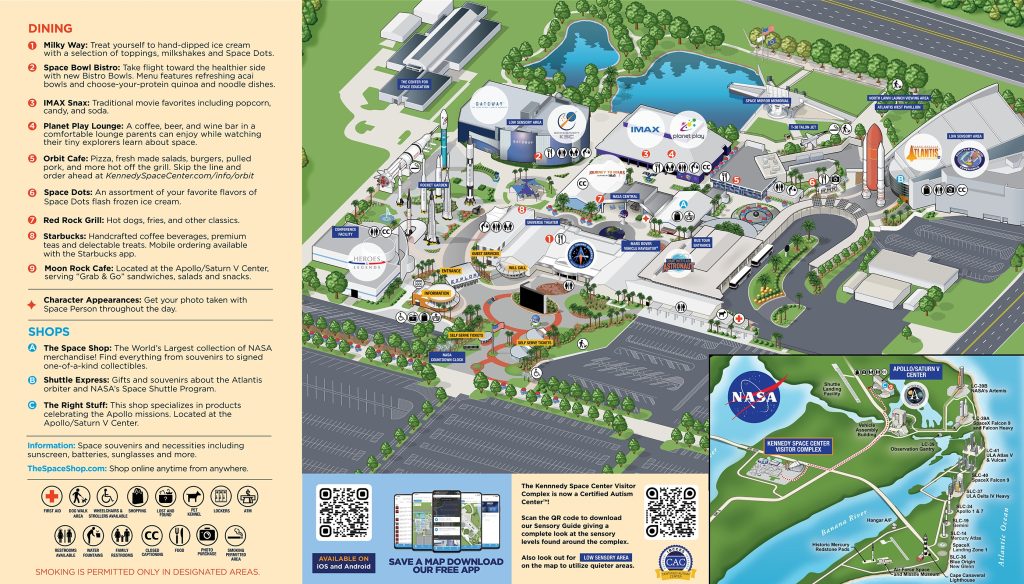 พาเที่ยว NASA Kennedy Space Center EP.1 มิวเซียมอวกาศ ลานจรวด และยาน ...