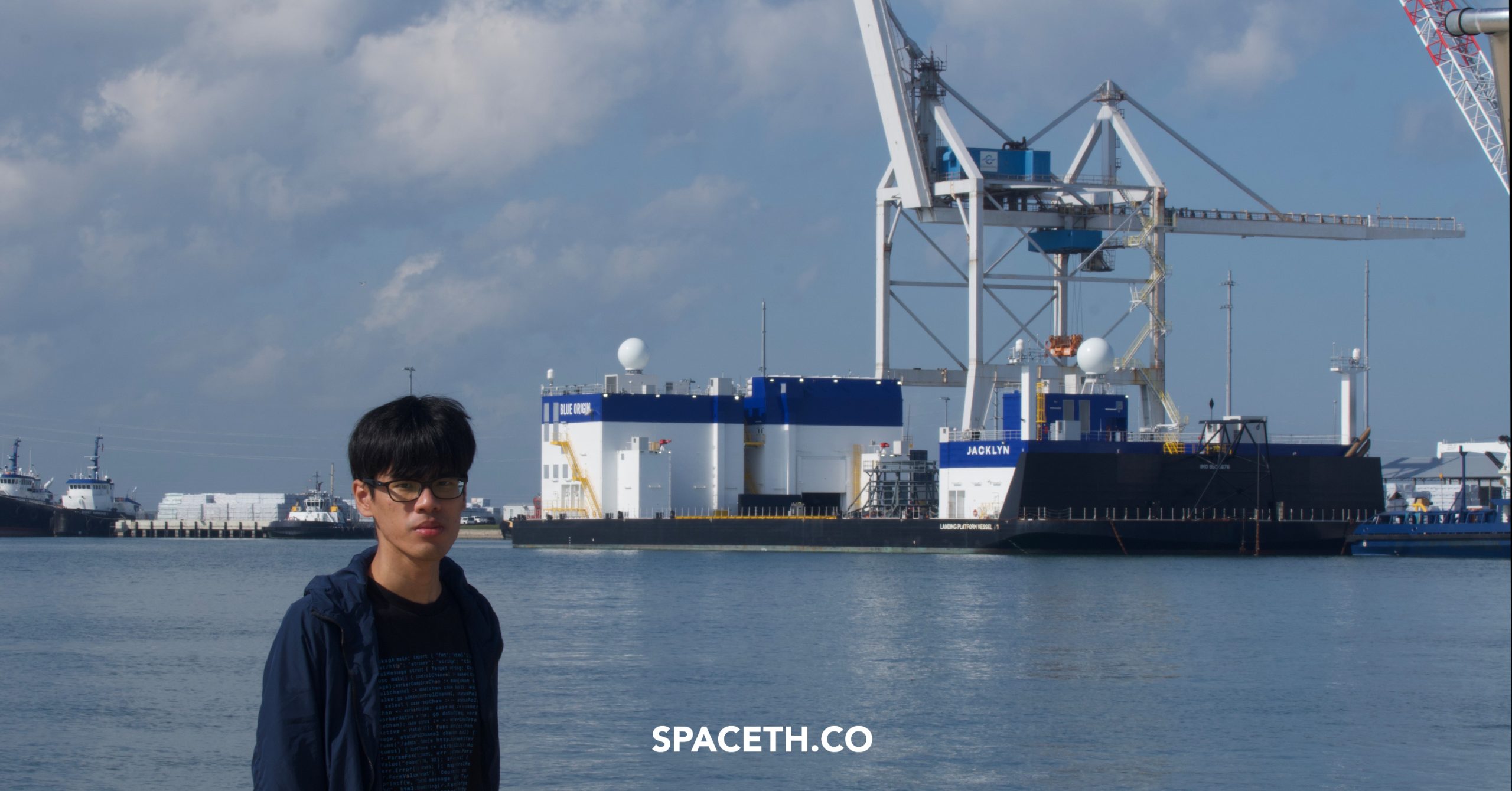 พาไปส่องเรือลงจอดจรวด Jacklyn และฐานปฏิบัติการของ Blue Origin